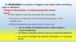 Linear and nonlinear text | PPTX