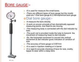 Linear Movement Gauge