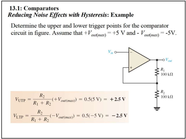 Linear application and Comparator and level detector.pptx