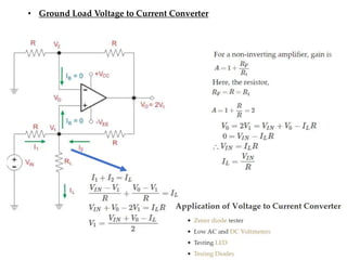 Linear application and Comparator and level detector.pptx