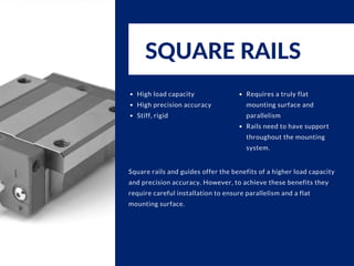 Linear Bearings and Rail Guides | PDF