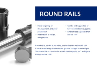 Linear Bearings and Rail Guides | PDF