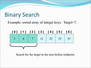 Linear and Binary search | PPTX