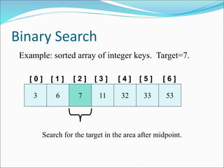 Linear and Binary search | PPTX