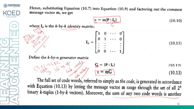 Linear Block code.pdf | Programming Languages | Computing