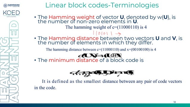 Linear Block code.pdf | Programming Languages | Computing