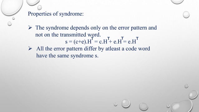 Linear Block Coding Ppt 