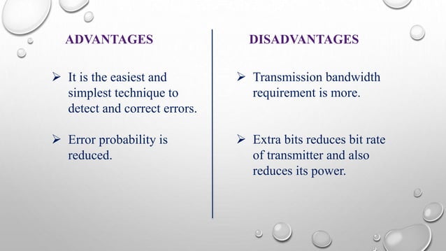 Linear Block Coding Pptx Programming Languages Computing