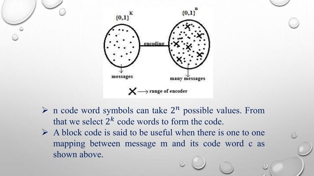 Linear block coding | PPTX | Programming Languages | Computing