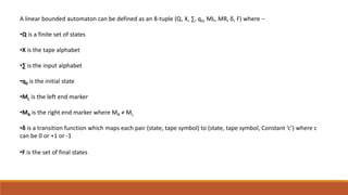 LINEAR BOUNDED AUTOMATA (LBA).pptx