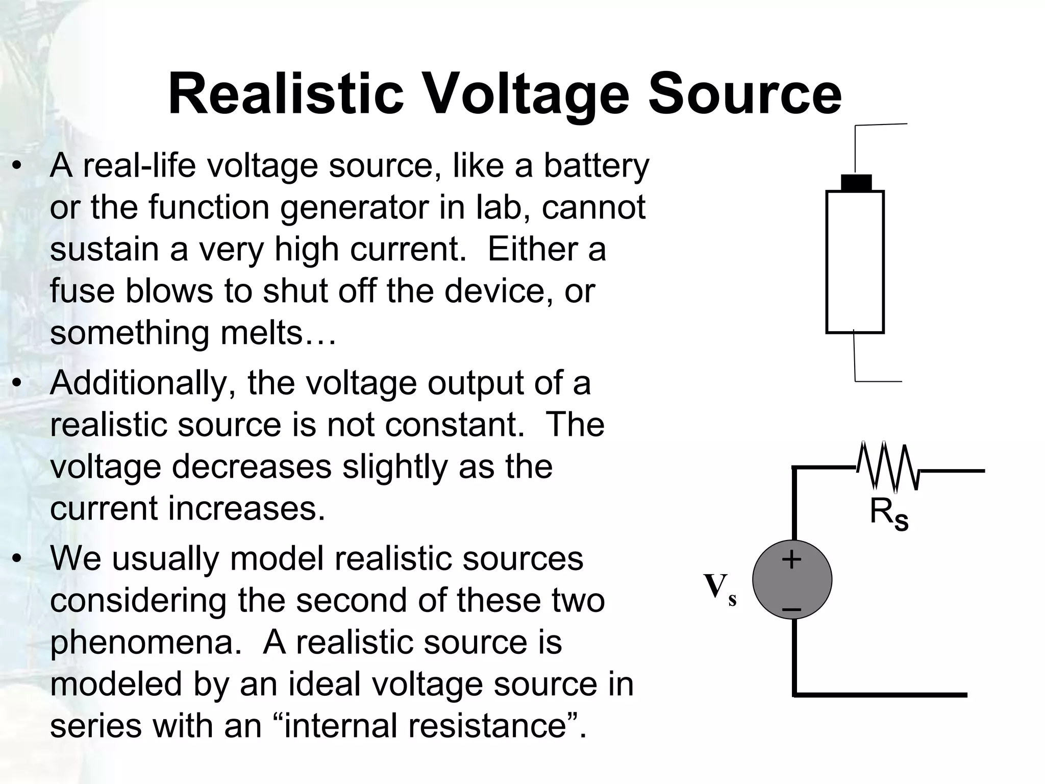 Linear circuit analysis 3 | PPTX