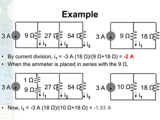Linear circuit analysis 3 | PPTX