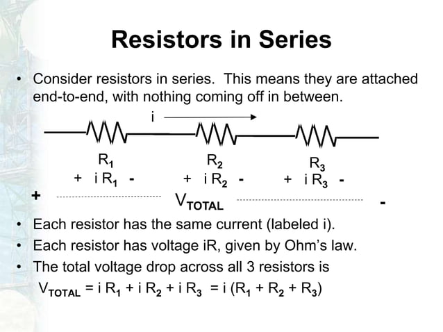 Linear circuit analysis 3 | PPTX