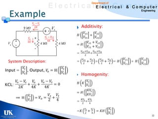 Linear circuit and superposition | PPTX
