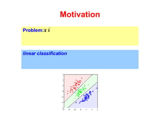 Linear Classification | ODP