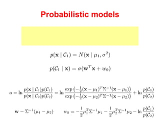Linear Classification | ODP