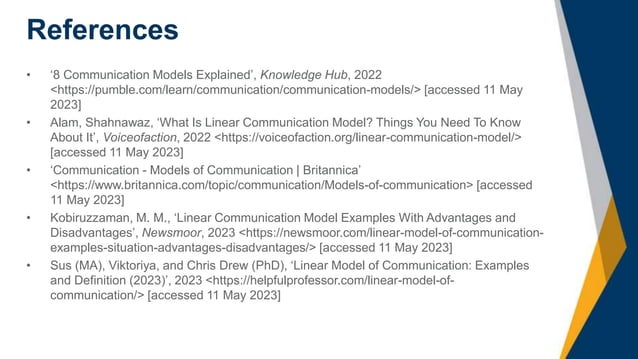 Linear Communication Presentation.pptx | Computer Networking | Computing