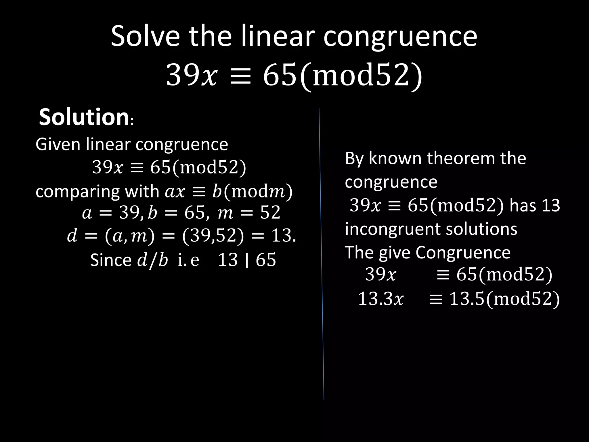 Linear Congruences, reduced residue systems.pptx