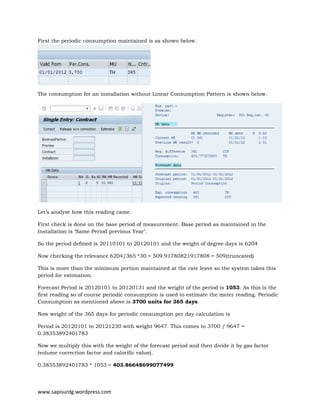 Linear Consumption Pattern | PDF | Home Utilities | Personal Finance