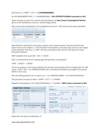 Linear Consumption Pattern | PDF | Home Utilities | Personal Finance