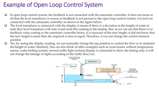 Linear control system Open loop & Close loop Systems | PPTX | Home Appliances | Home & Garden