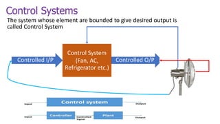 Linear control system Open loop & Close loop Systems | PPTX