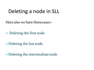 Linear data structure concepts | PPTX