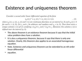 Linear differential equations Theory and Details.pptx
