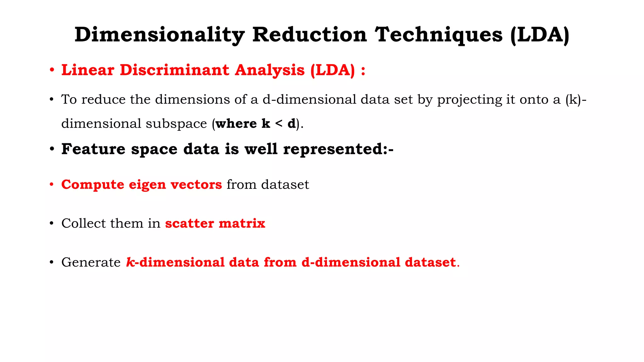 Linear discriminant analysis | PDF