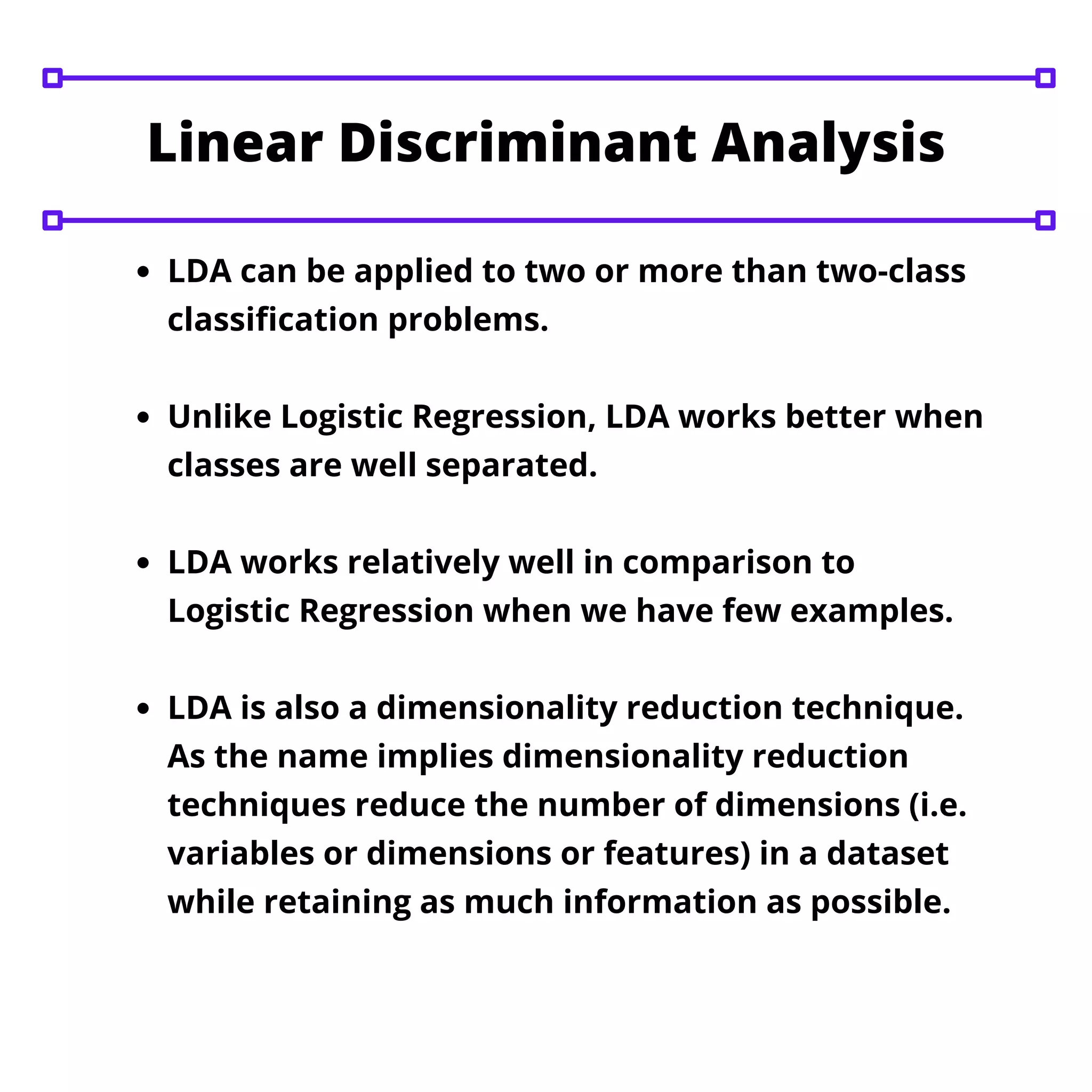 Linear discriminant analysis | PDF