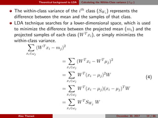Linear discriminant analysis: an overview | PDF