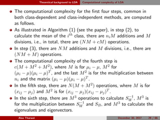 Linear discriminant analysis: an overview | PDF