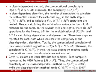 Linear discriminant analysis: an overview | PDF
