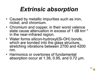 Linear effects in optical fibers | PPT