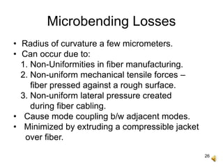 Linear effects in optical fibers | PPT