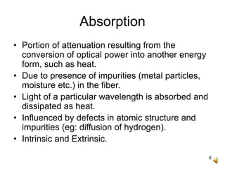 Linear effects in optical fibers | PPT