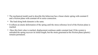 LINEAR ELASTIC MODEL IN GEOTECHNICAL ENGINEERING | PPT