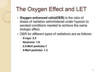 Linear energy transfer | PPTX