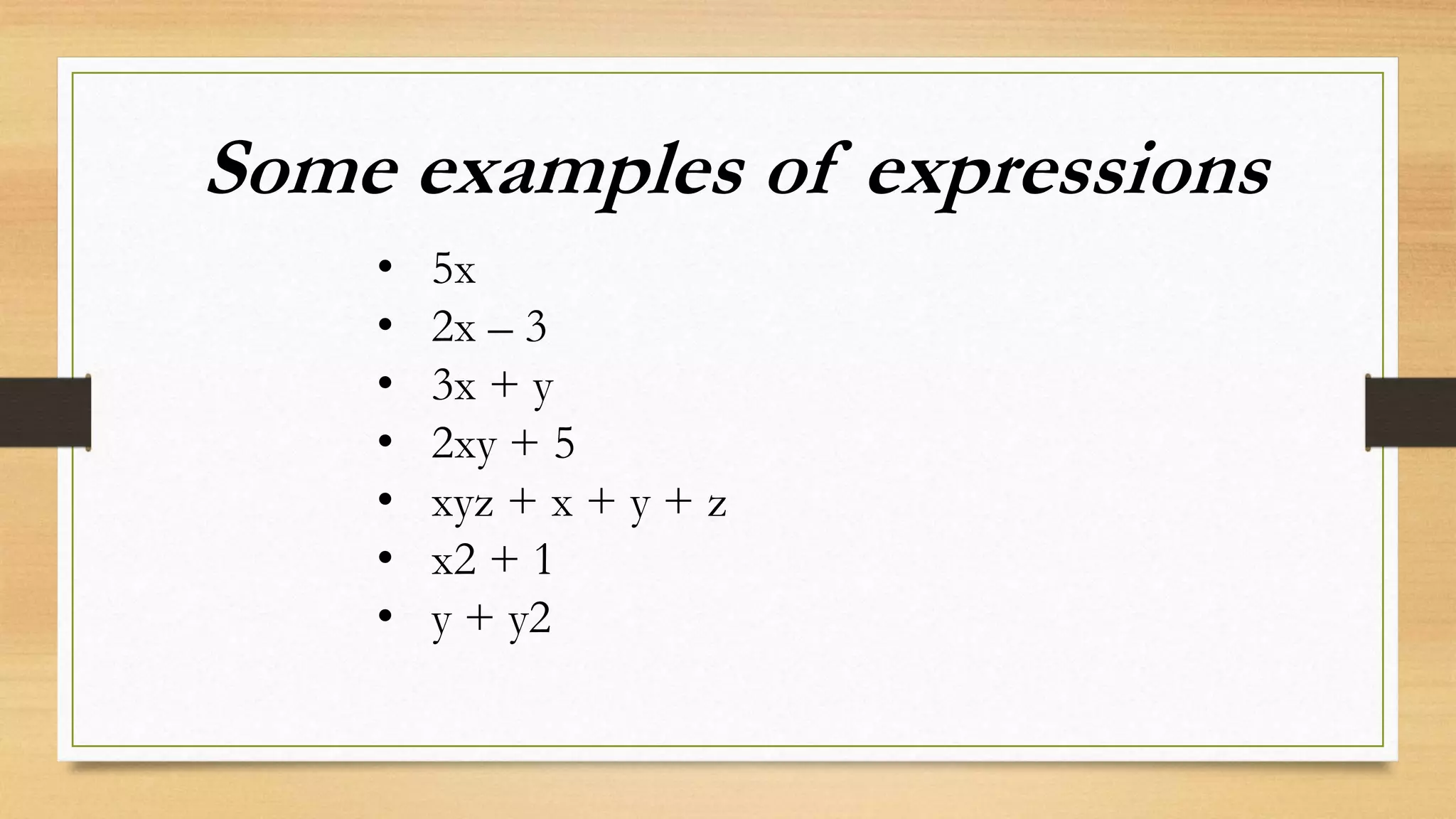 Linear Equation In One Variable | PPTX | Physics | Science