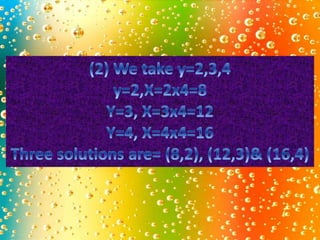 Linear equation | PPT