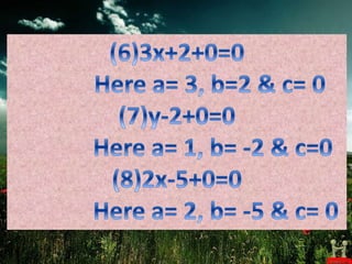 Linear equation | PPT