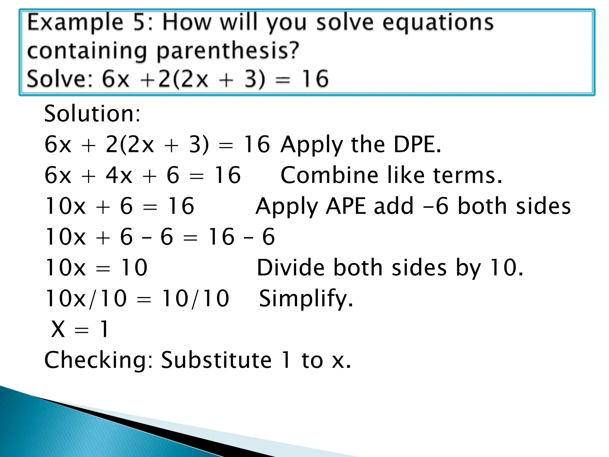 Linear Equation on grade 7 daisy 24.pptx