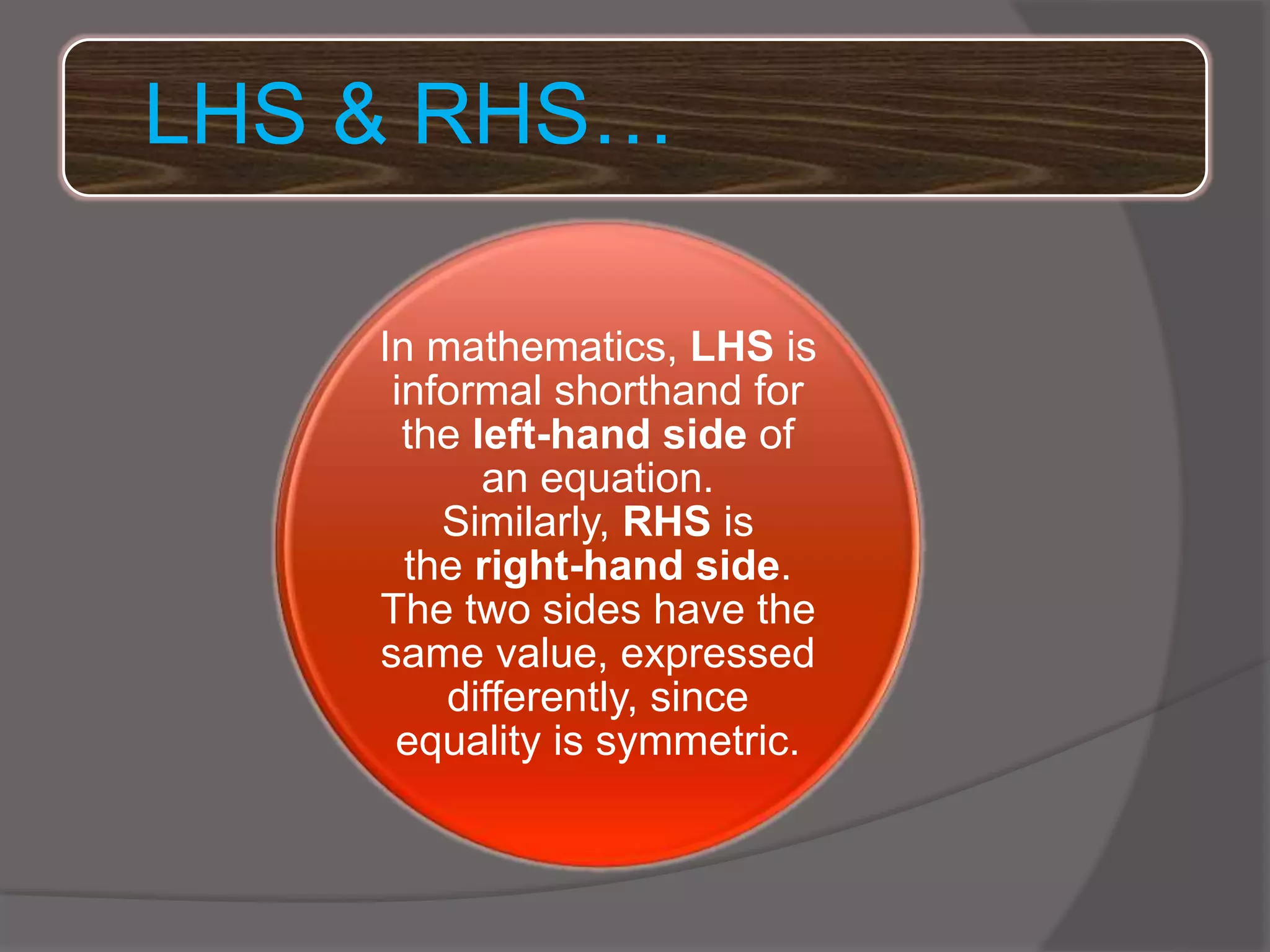 Linear equation class 8 by siddhartha kumar panda | PPTX