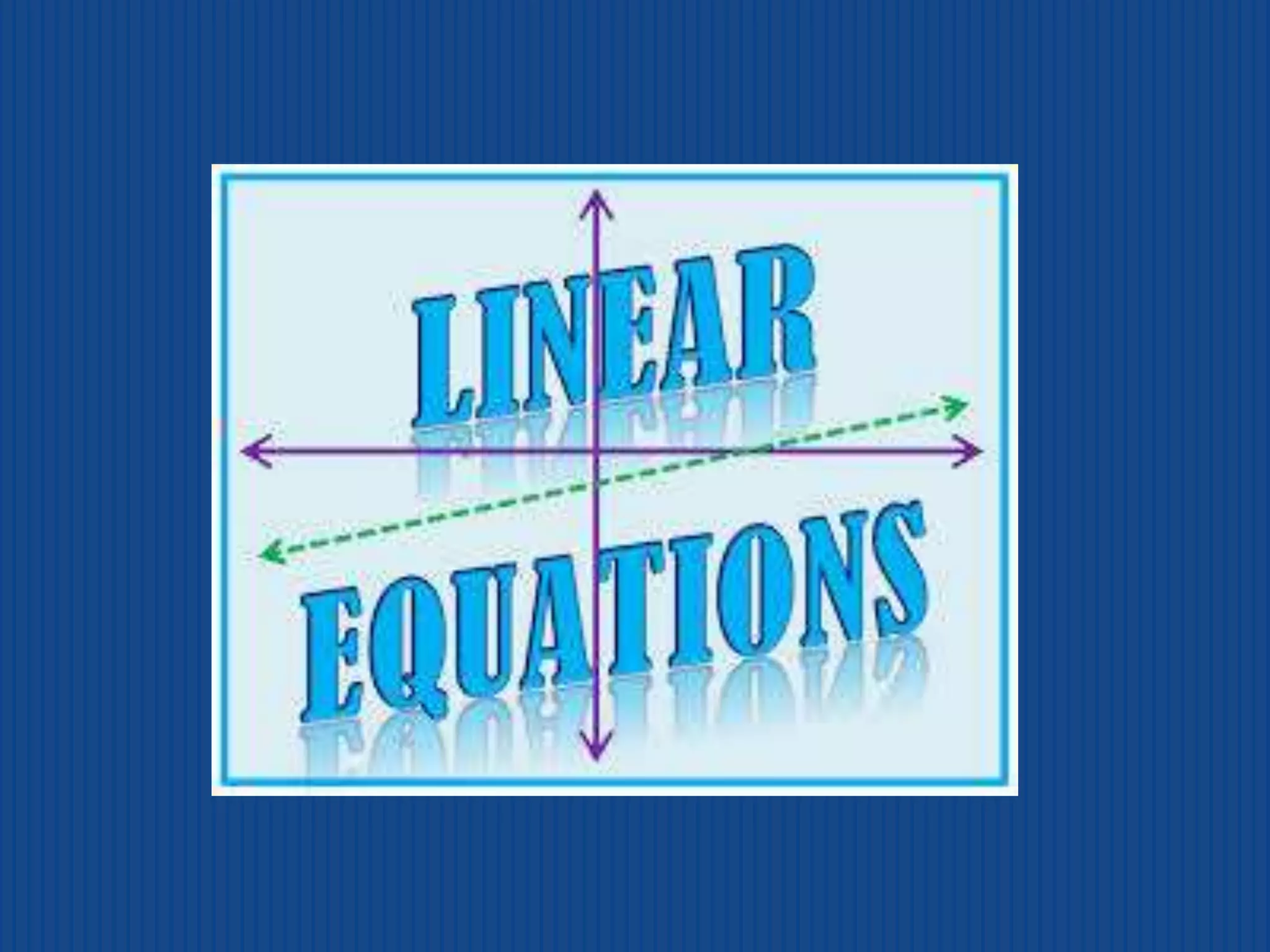 Linear equation class 8 by siddhartha kumar panda | PPTX