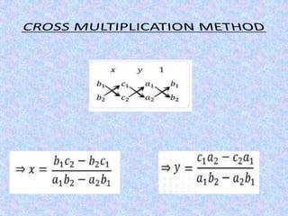 Linear equation in 2 variables | PPTX