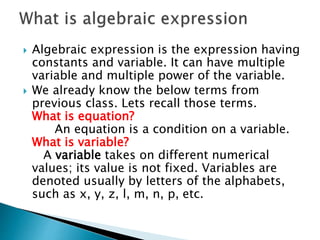 linear equation in one variable class 8.pptx