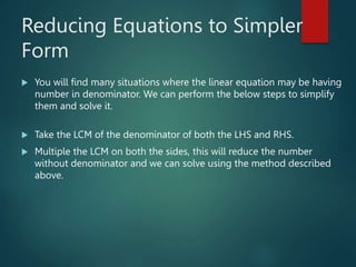 linear equation in one variable class 8 (1).pptx