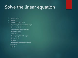 linear equation in one variable class 8 (1).pptx