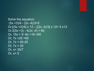linear equation in one variable class 8 (1).pptx