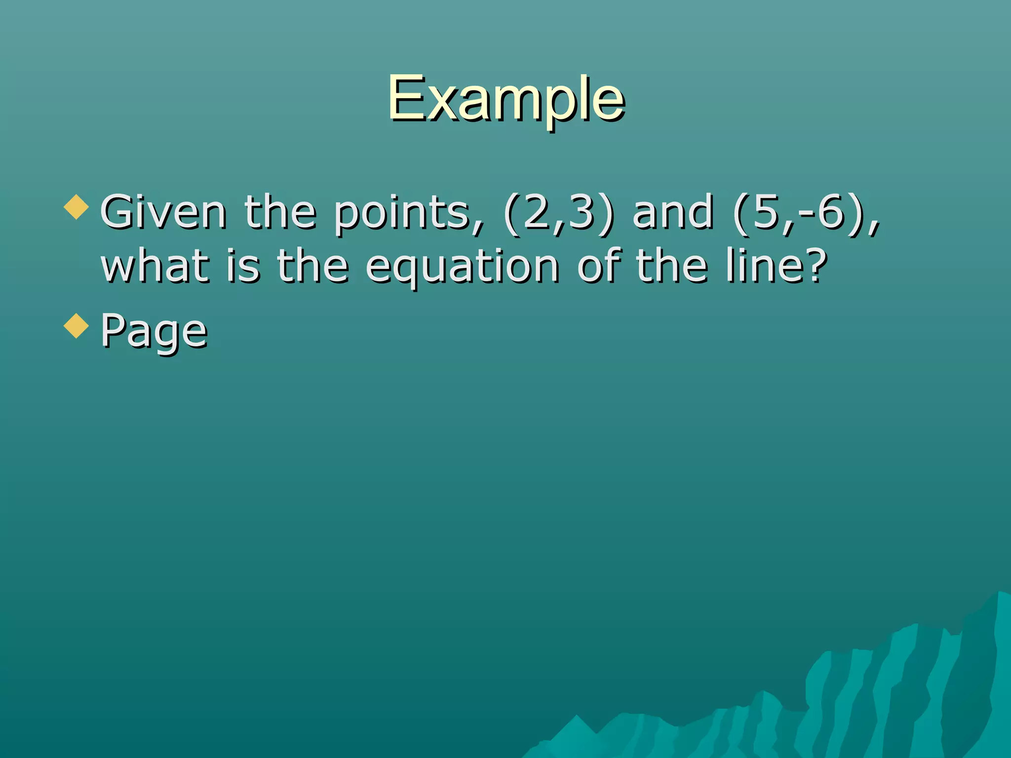 CST 504 Linear Equations | PPT | Physics | Science